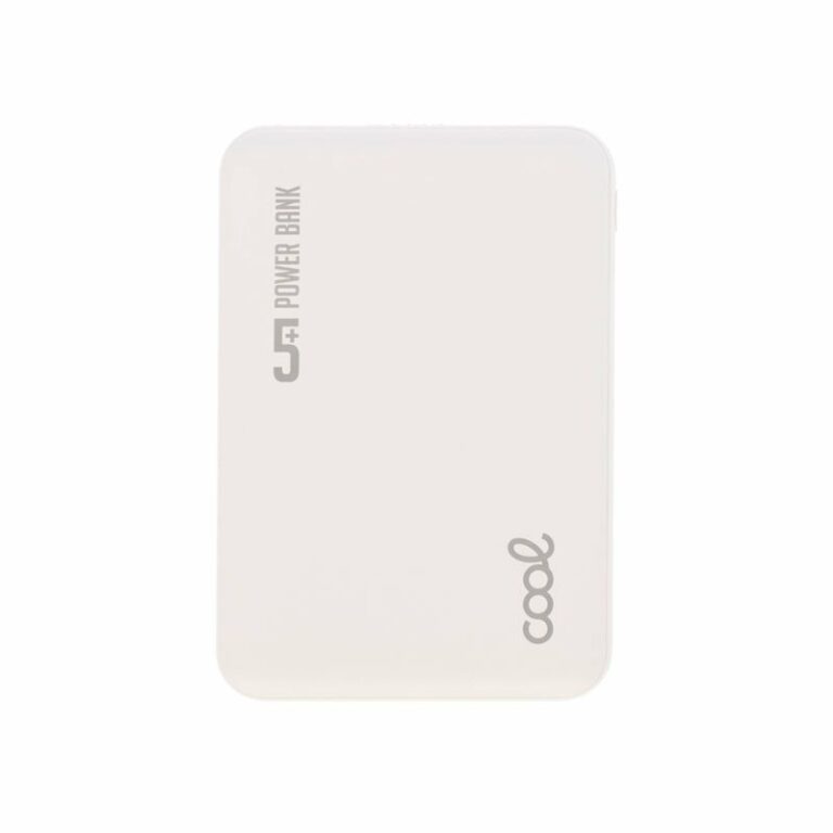 Bateria Externa Power Bank 5000 mAh COOL Leather Blanco - Intelcom Central